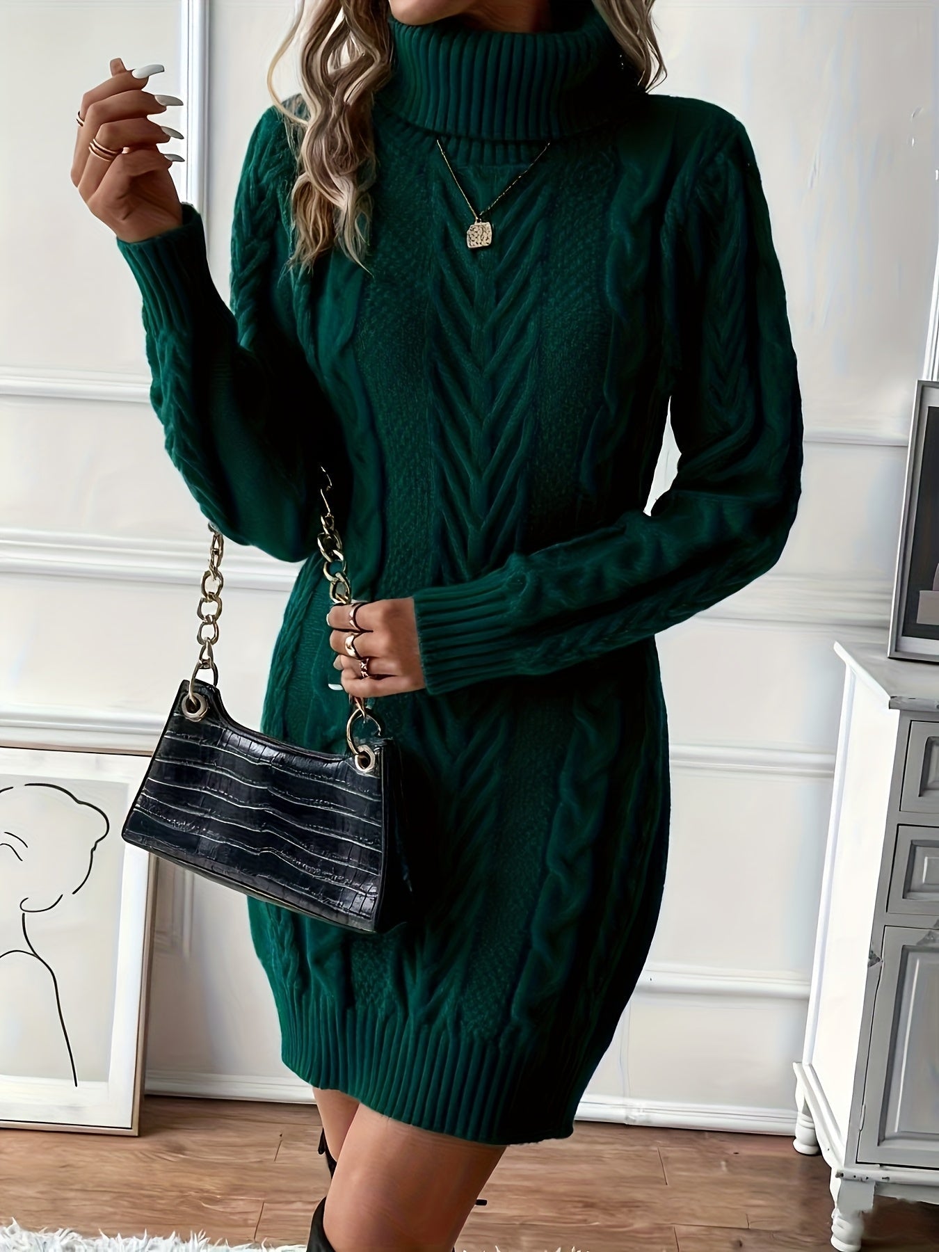 TRISHA - CLASSIC RIBBED KNIT DRESS – North & Muse